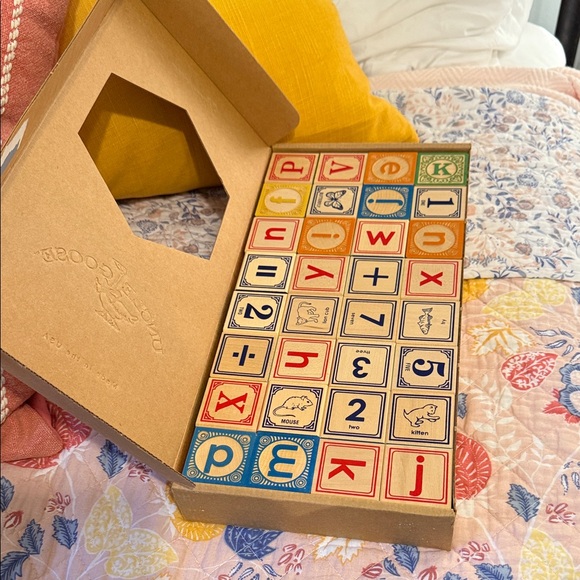 Uncle Goose | Toys | Uncle Goose Alphabet Blocks Set | Poshmark